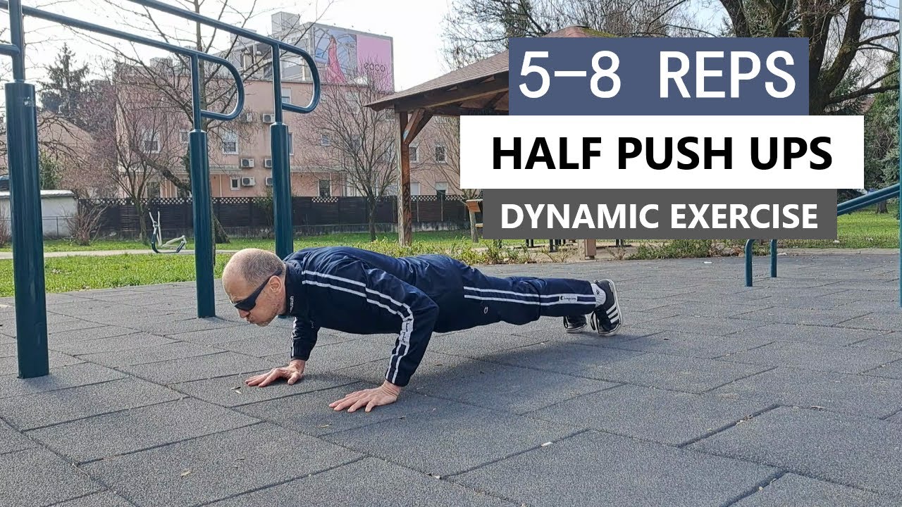 Half Push Ups For Beginners - YouTube