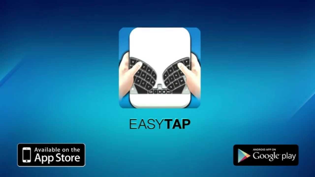 Easytap the revolutionary Keyboard - YouTube