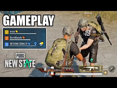 PUBG New State - Gameplay - Burak Oyunda, International Tv, Ersin Çakı