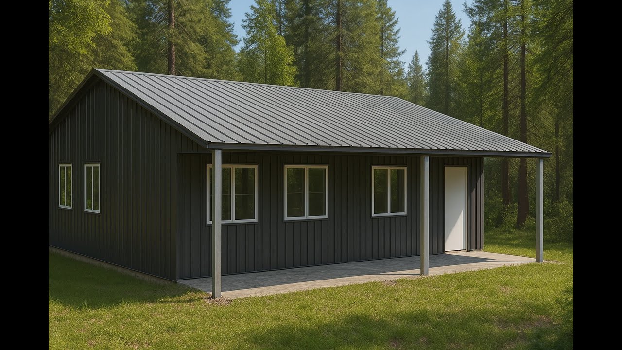 Build Your Dream Cabin: Exclusive 30x30 Gable Roof Kit [DIY] - YouTube