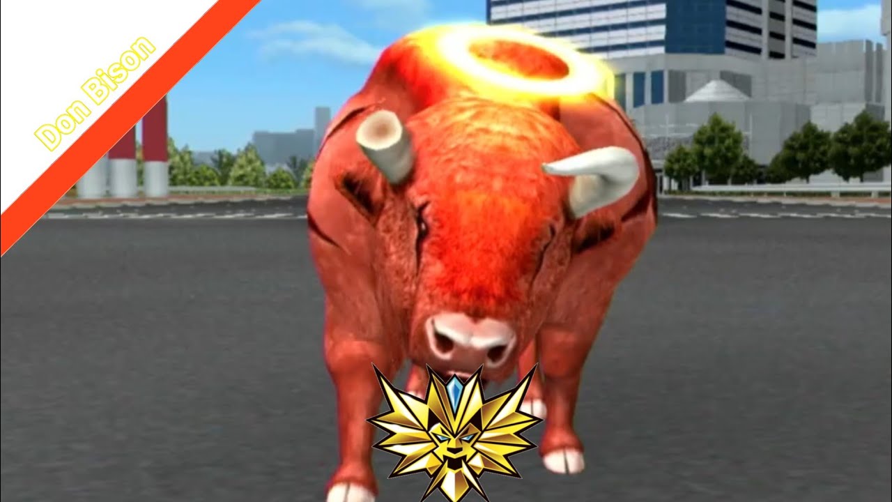 Don Bison gameplay. Strong animal kaiser max4 | 百獣大戦グレートアニマルカイザー ...