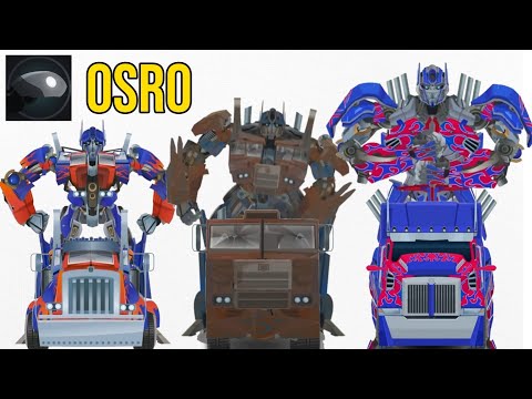Osro - Versions of Optimus Prime  (2007-2014)