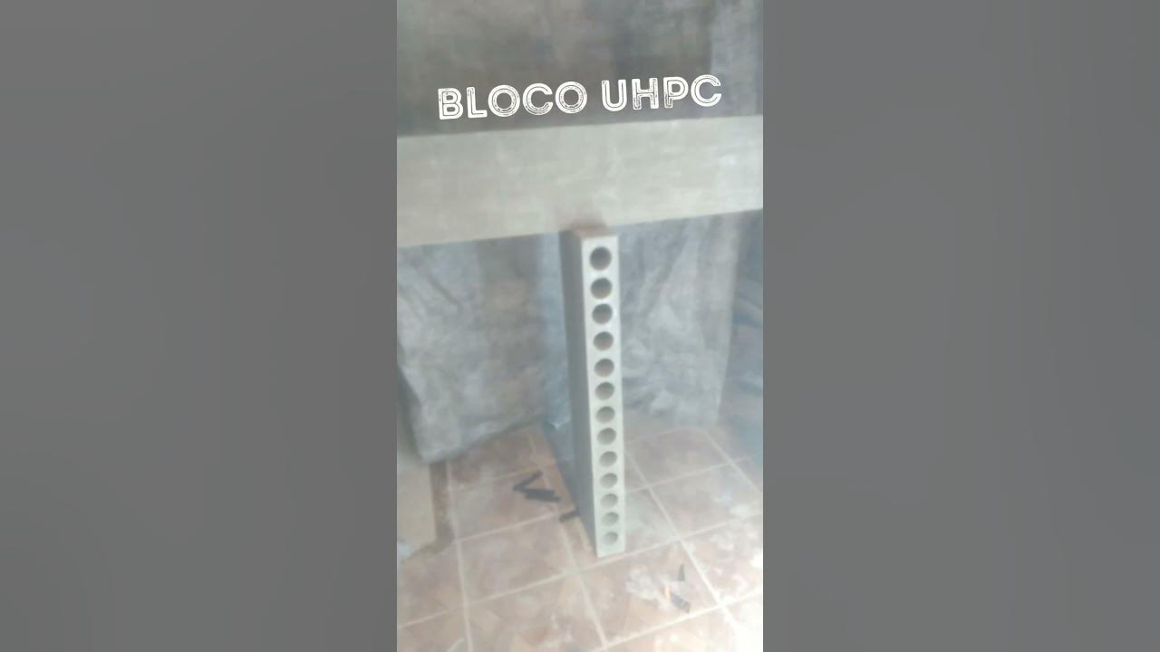 Bloco UHPC estrutural - YouTube