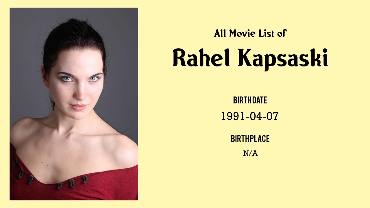 Rahel Kapsaski Movies list Rahel Kapsaski| Filmography of Rahel ...
