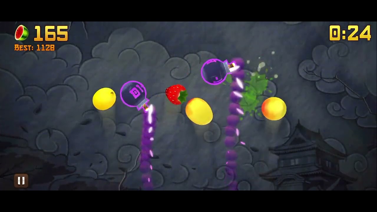 Fireworks event Fruit Ninja.First place in ranking ️.So much fun in ...