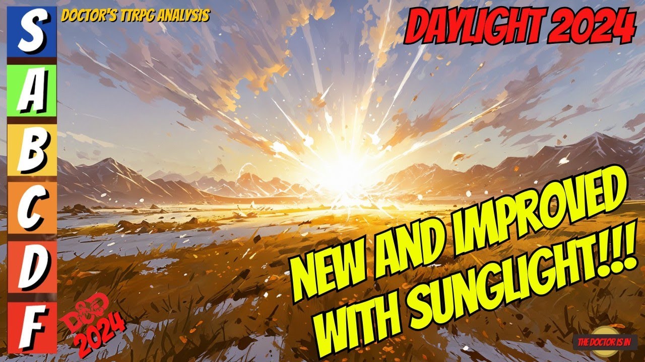 Watch Out Vampires Daylight Is Now New And Improved in 2024 DnD - YouTube