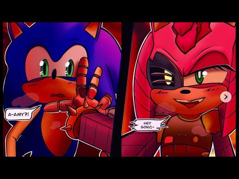 Amy? What are you DOING?! (Sonic Comic Dub)