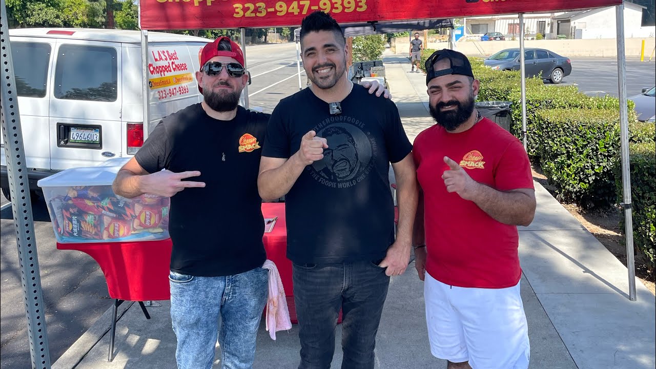 Cheese Smack - Chopped Cheese Sandwiches - YouTube