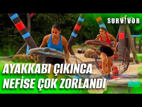 Nefise, Ayakkabısıyla Mücadele Etmekten Parkura Odaklanamadı... | Survivor 2026 13. Hafta 1. Bölüm