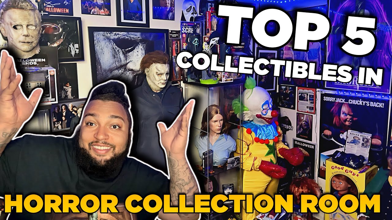 TOP 5 HORROR COLLECTIBLES IN HORROR COLLECTION! - YouTube