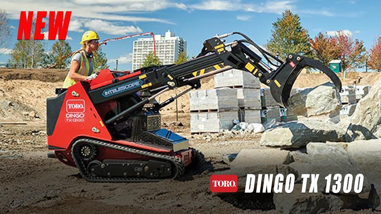NEW Toro Dingo TX 1300 | Labor-saving Productivity - YouTube