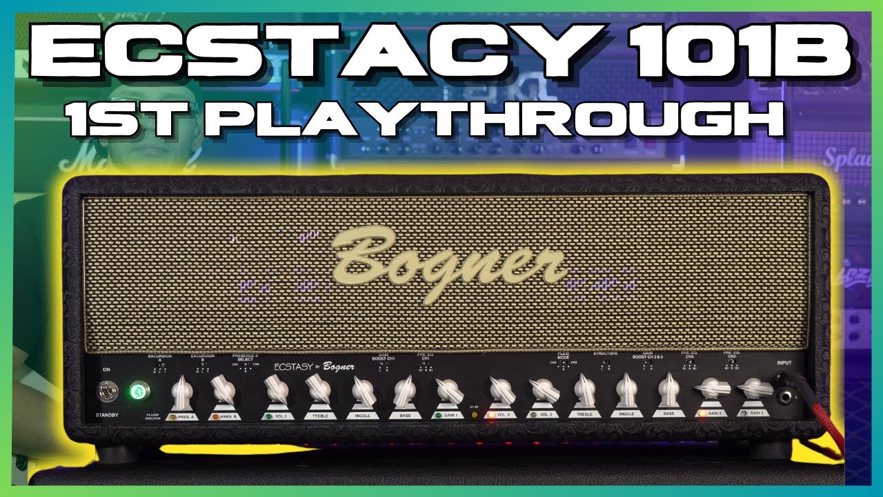 First Time Playthrough - Bogner Ecstacy 101B - YouTube