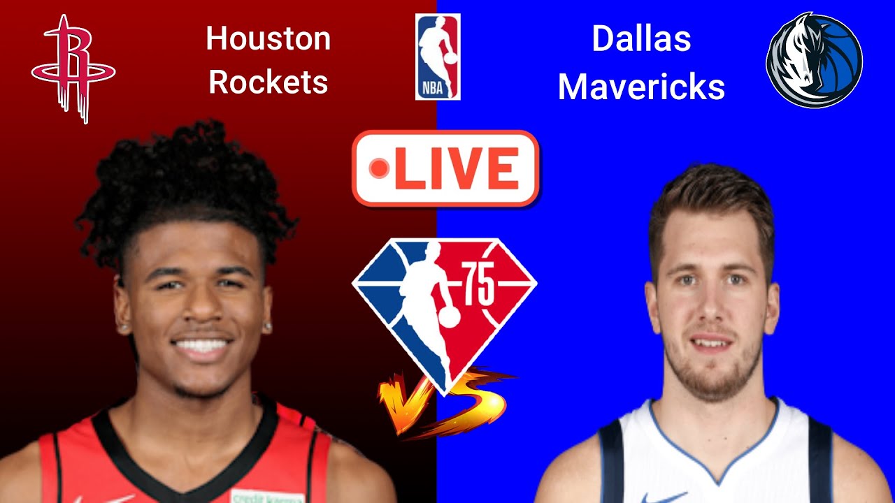 Dallas Mavericks at Houston Rockets NBA Live Scoreboard Play by Play ...