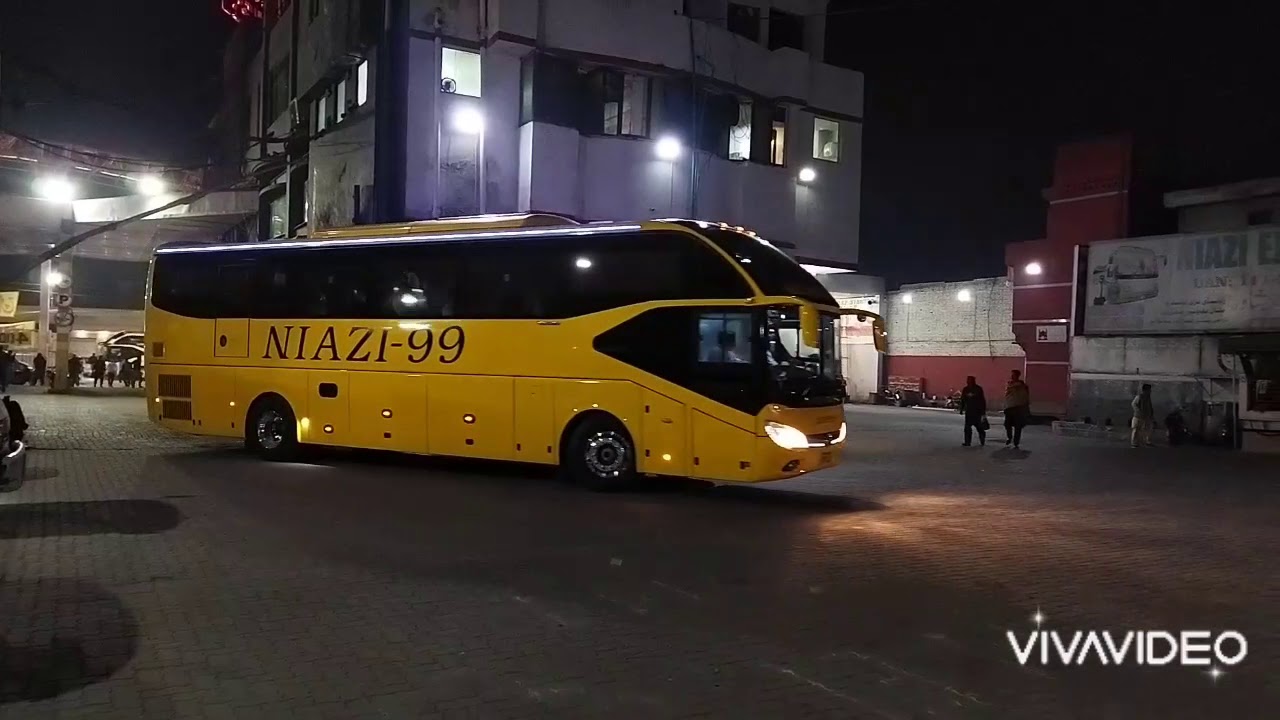 Niazi Express 99 Group New Double Glass Yutong Master Bus Lahore ...