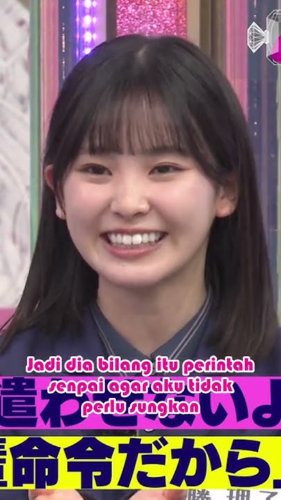 Sakurazaka46 Inoue Rina Gives Order as Senpai to Enriko #sakurazaka46 # ...