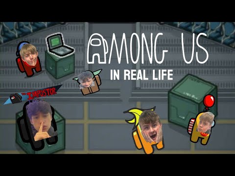 Who is the imposter?? Playing Among us in real life 😱😱 - YouTube