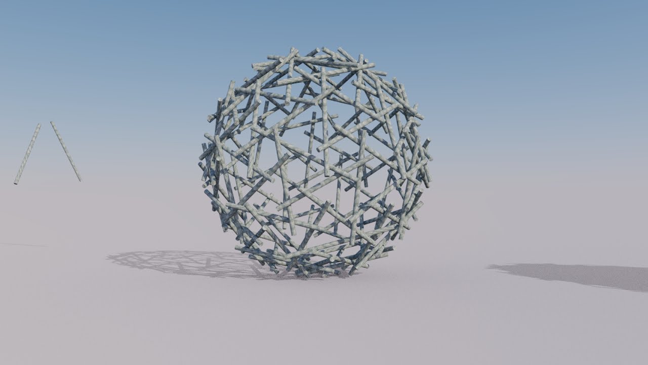 Nexorades and reciprocal dome structures - tutorial - YouTube