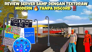 REVIEW SERVER GTA SAMP TEXTDRAW MODERN STYLE FIVEM | ... | Doovi