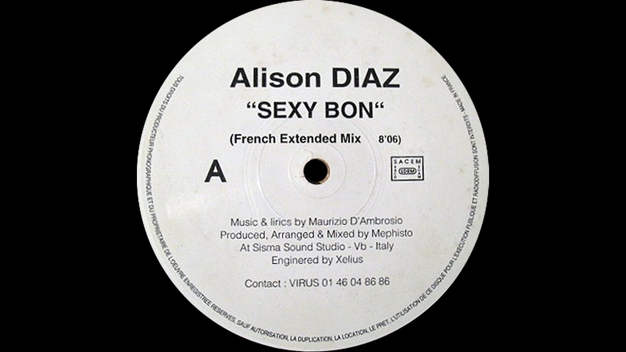 Alison Diaz - Sexy Bon (French Extended Mix) (2000) - YouTube