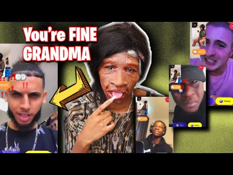 GRANDMA gets on yee/ monkey app (They were mean) - YouTube