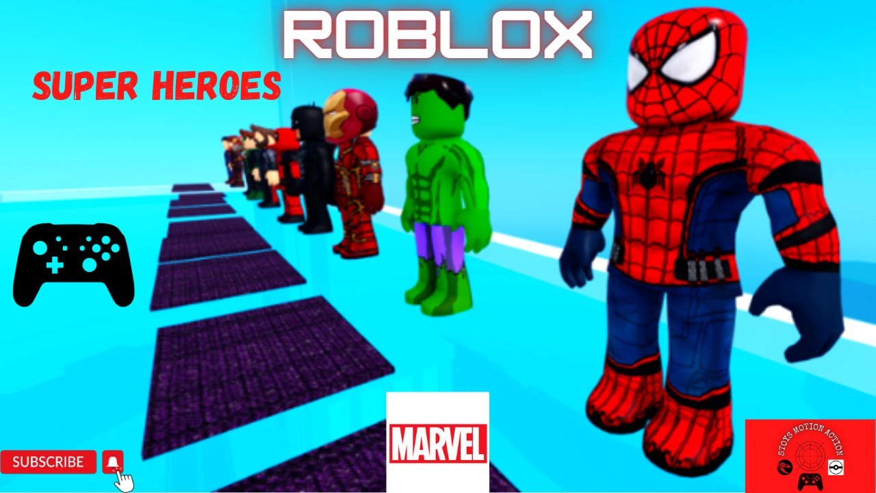 Roblox super heroes marvel - YouTube