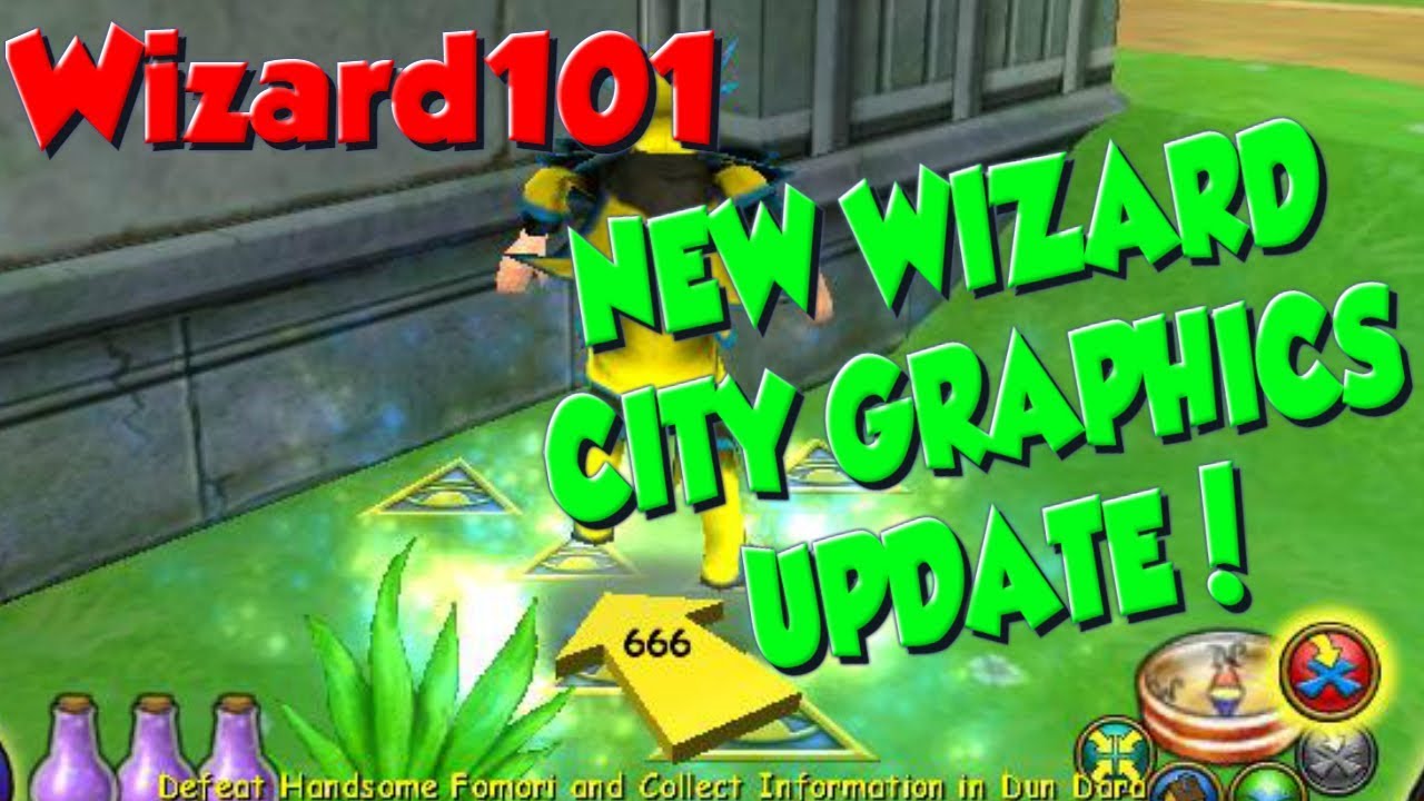 Wizard101 | New Wizard City Graphics Update - YouTube