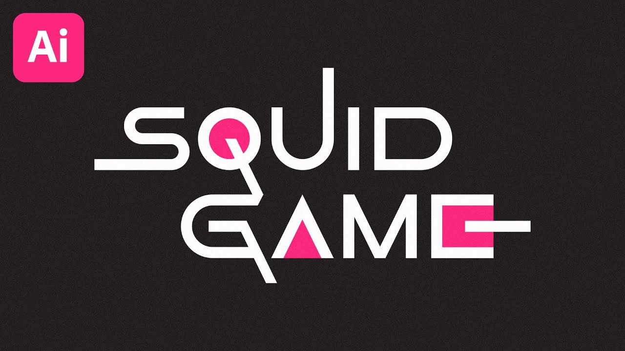 Squid Game Logo Design in Illustrator (Tutorial) - YouTube