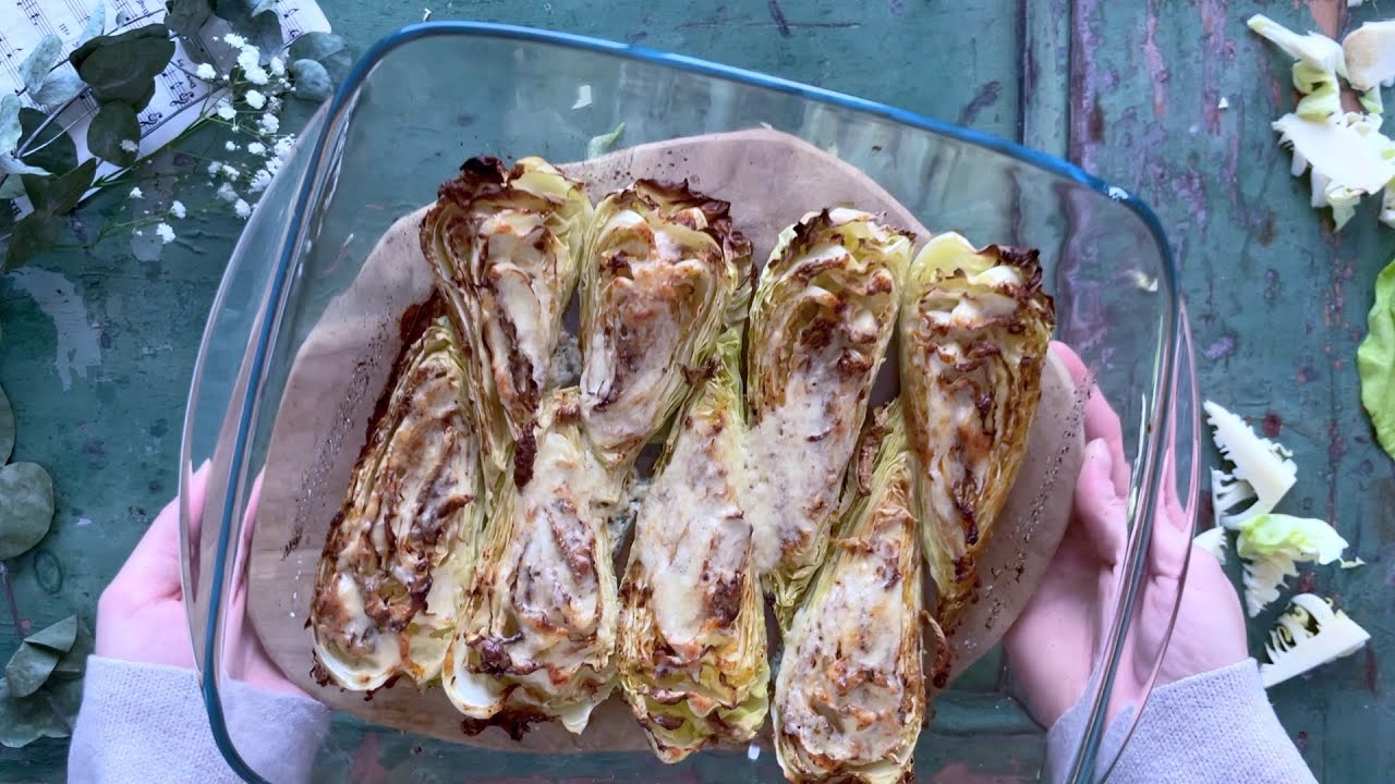 Spitzkohl im Backofen - einfaches Rezept mit wenig Aufwand - YouTube