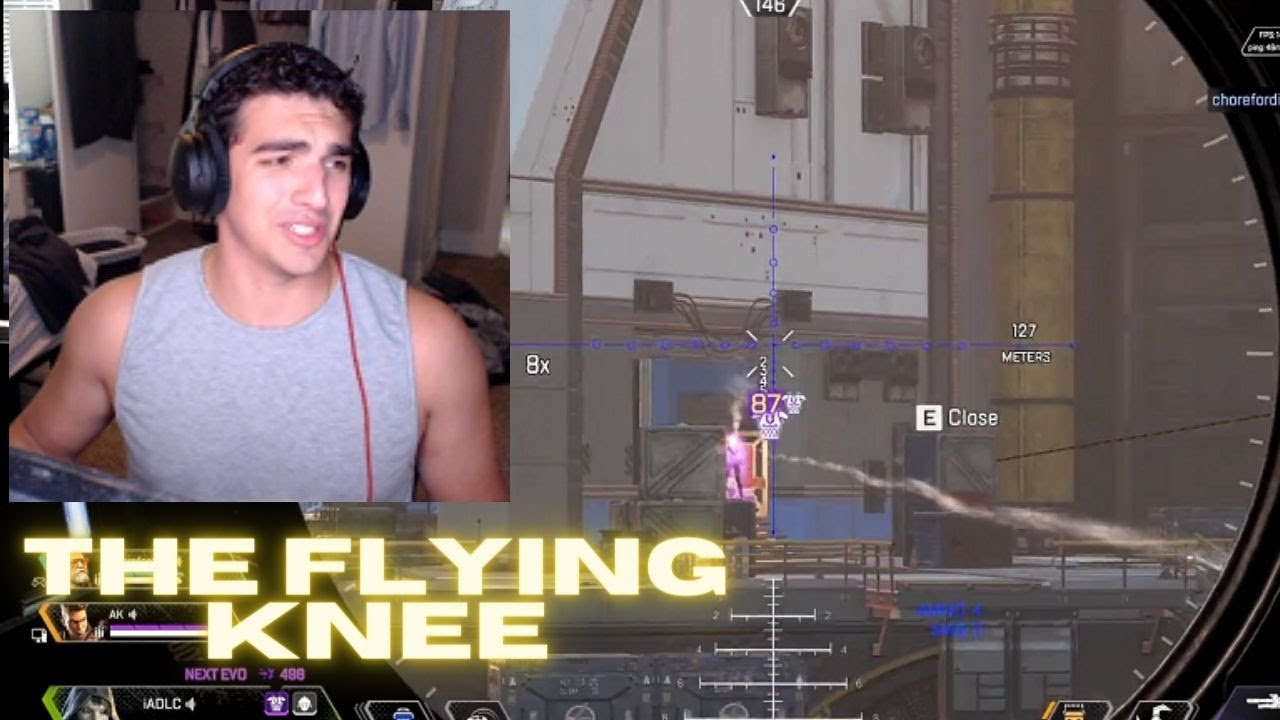 Derrick Lewis' Flying Knee Distracting me from APEX - YouTube