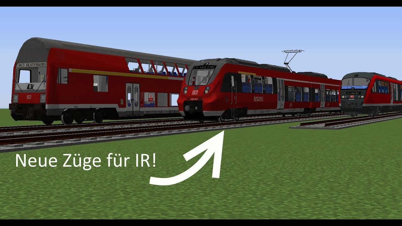 NEUE deutsche Züge für ImmersiveRailroading!|Minecraft - YouTube