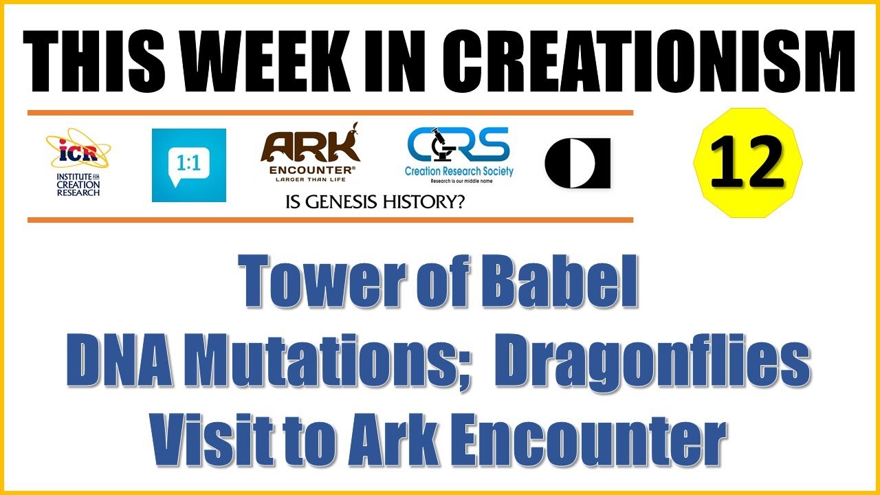 Ken Ham Building Babel, DNA Mutations and Genetic Information and more ...