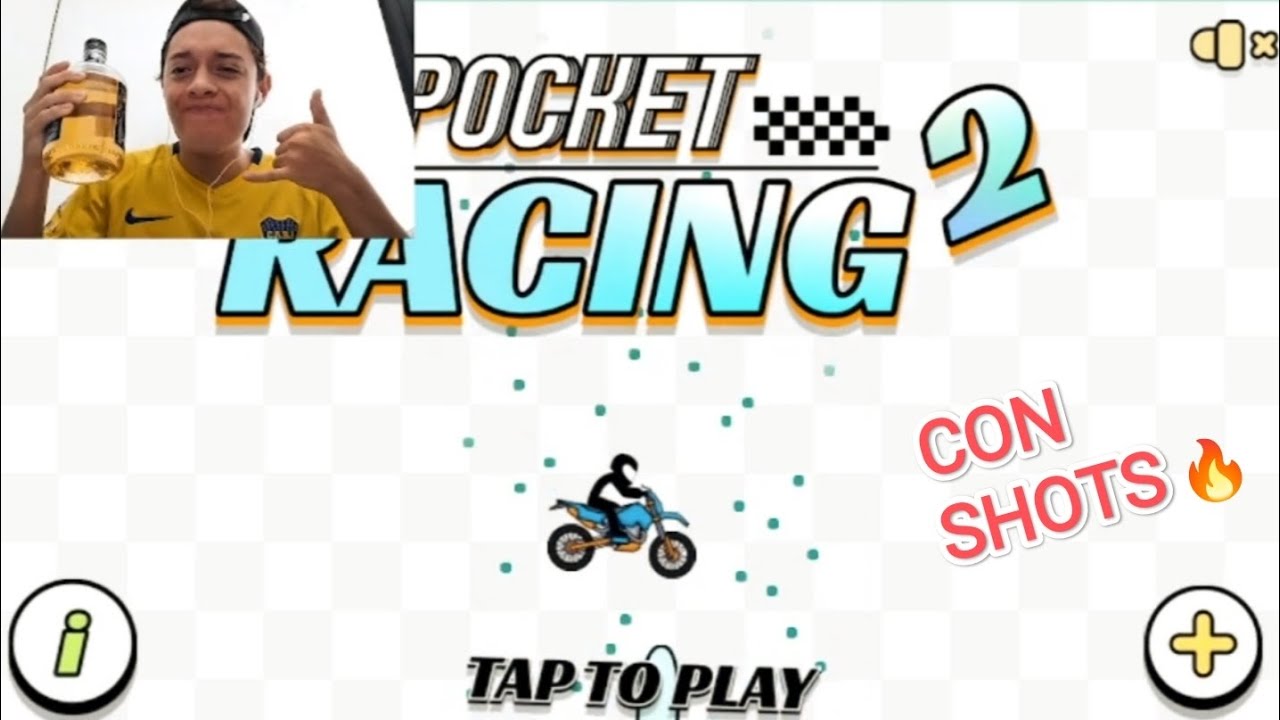 POCKET RACING 2 , PERO SI PIERDO UN SHOT!!! - YouTube