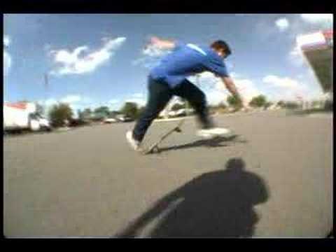 Ron swearing after falling from a kickflip - YouTube