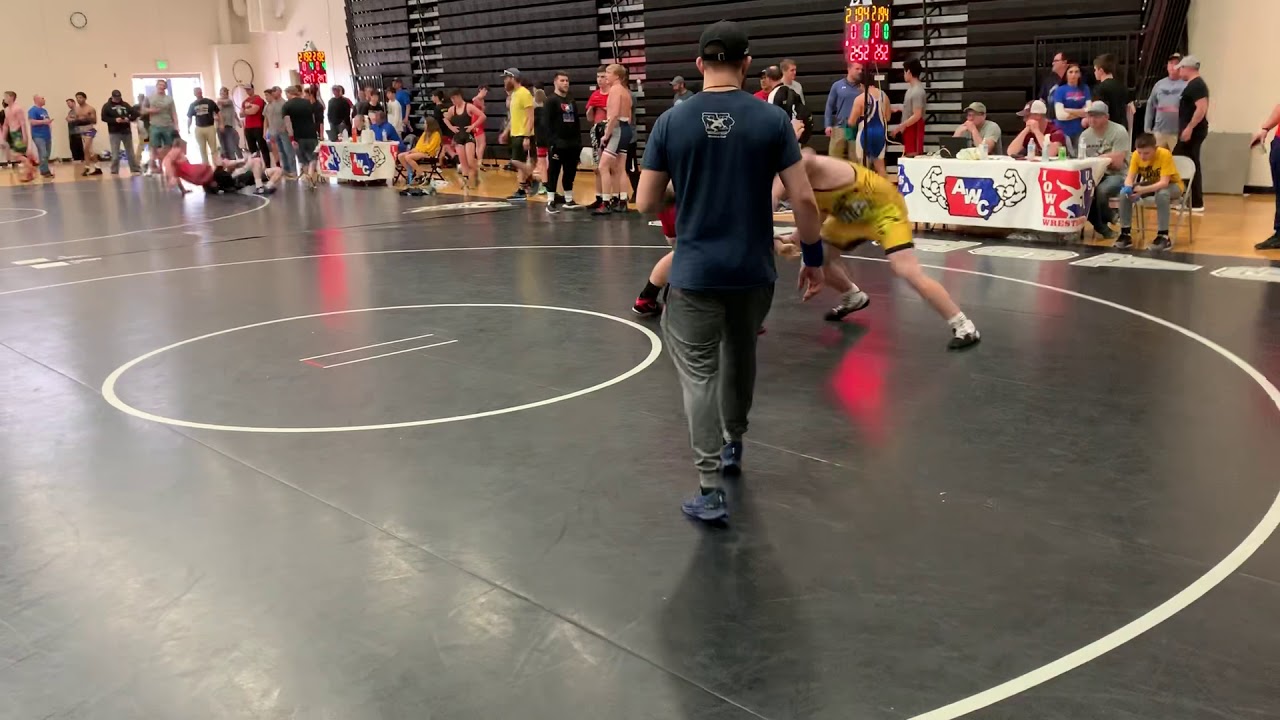 Gage Linahon Freestyle Match 2 - YouTube