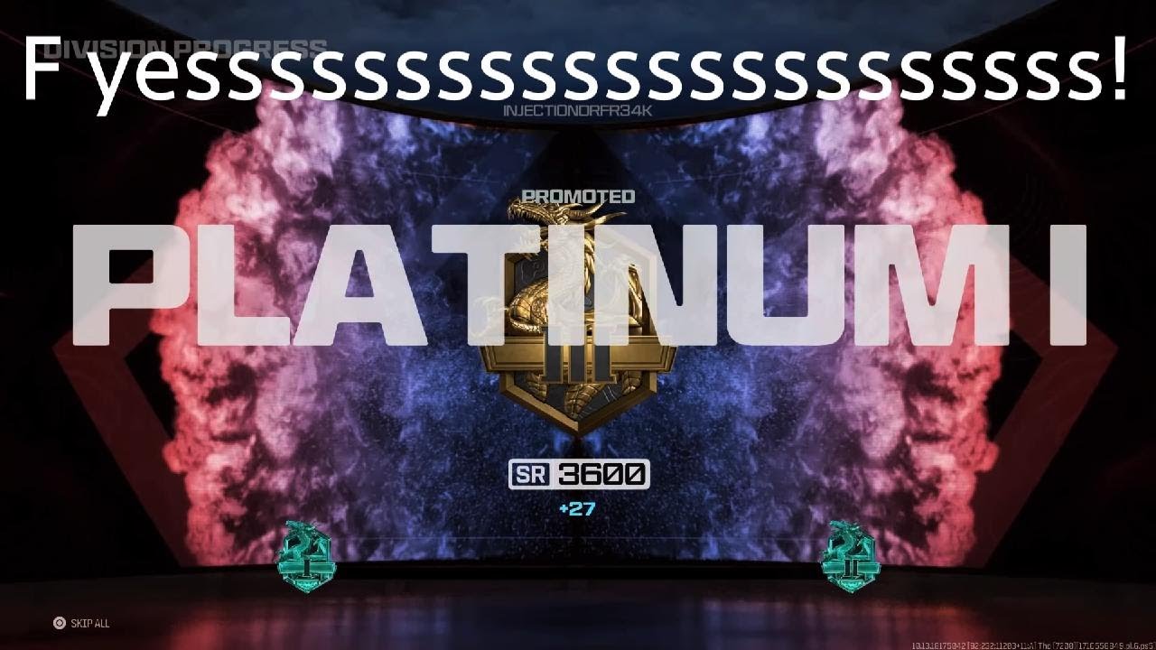 Call of Duty MW3 Platinum Ranked Play Promotion - YouTube