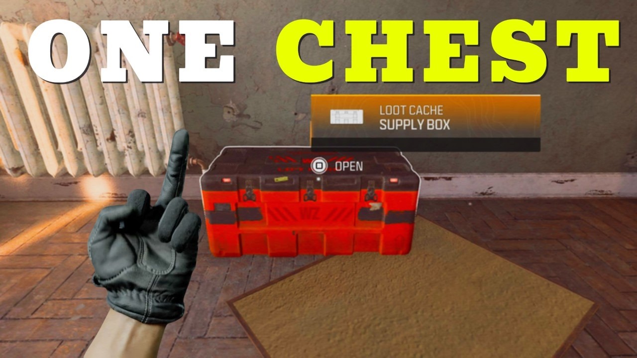 ONE CHEST CHALLENGE Made Me LOSE my MIND on Rebirth Island (WARZONE ...