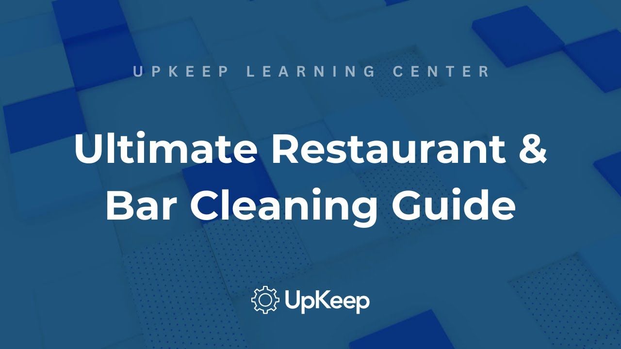 Ensuring Top-Rated Cleanliness: Monthly Cleaning Schedule for Bars ...