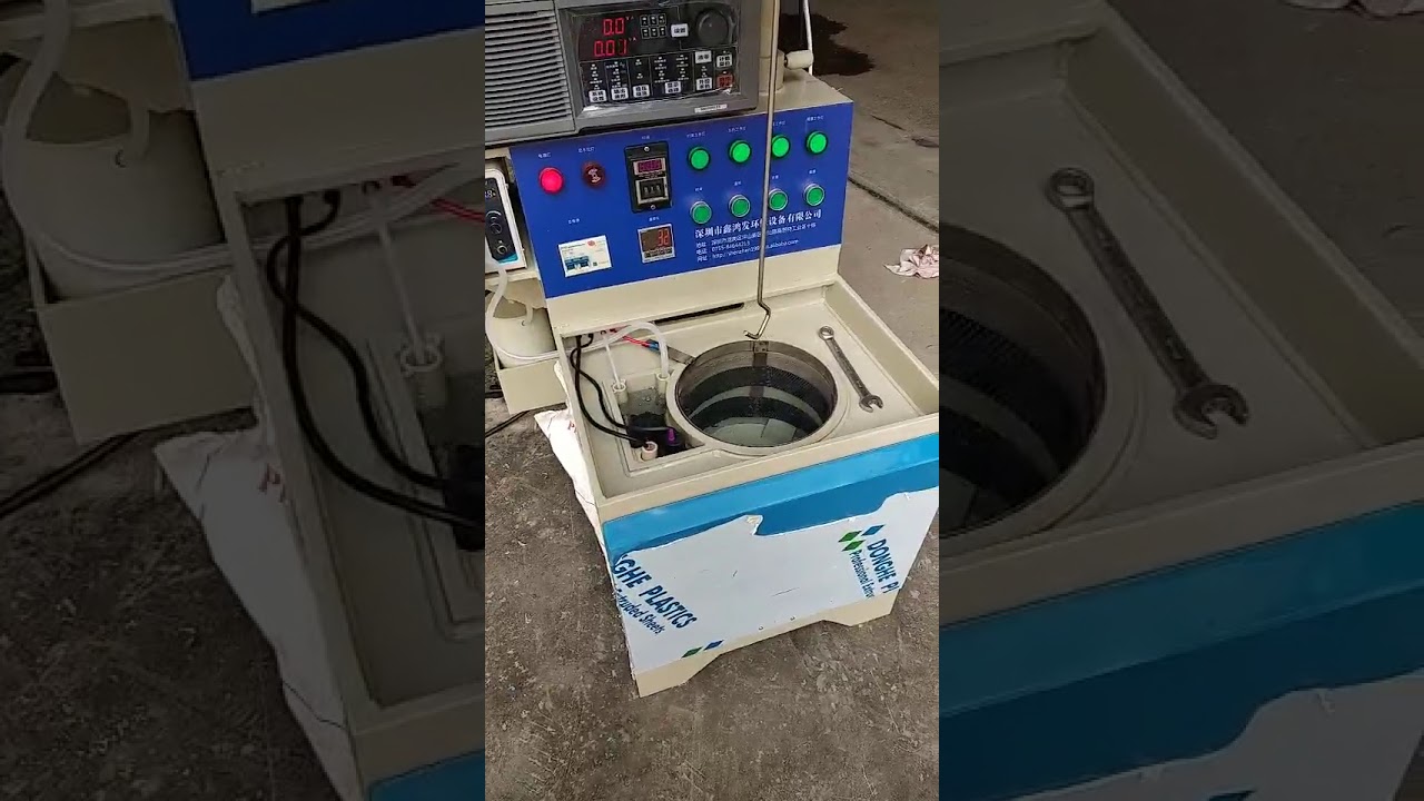10L gold jewelry electroforming machine - YouTube
