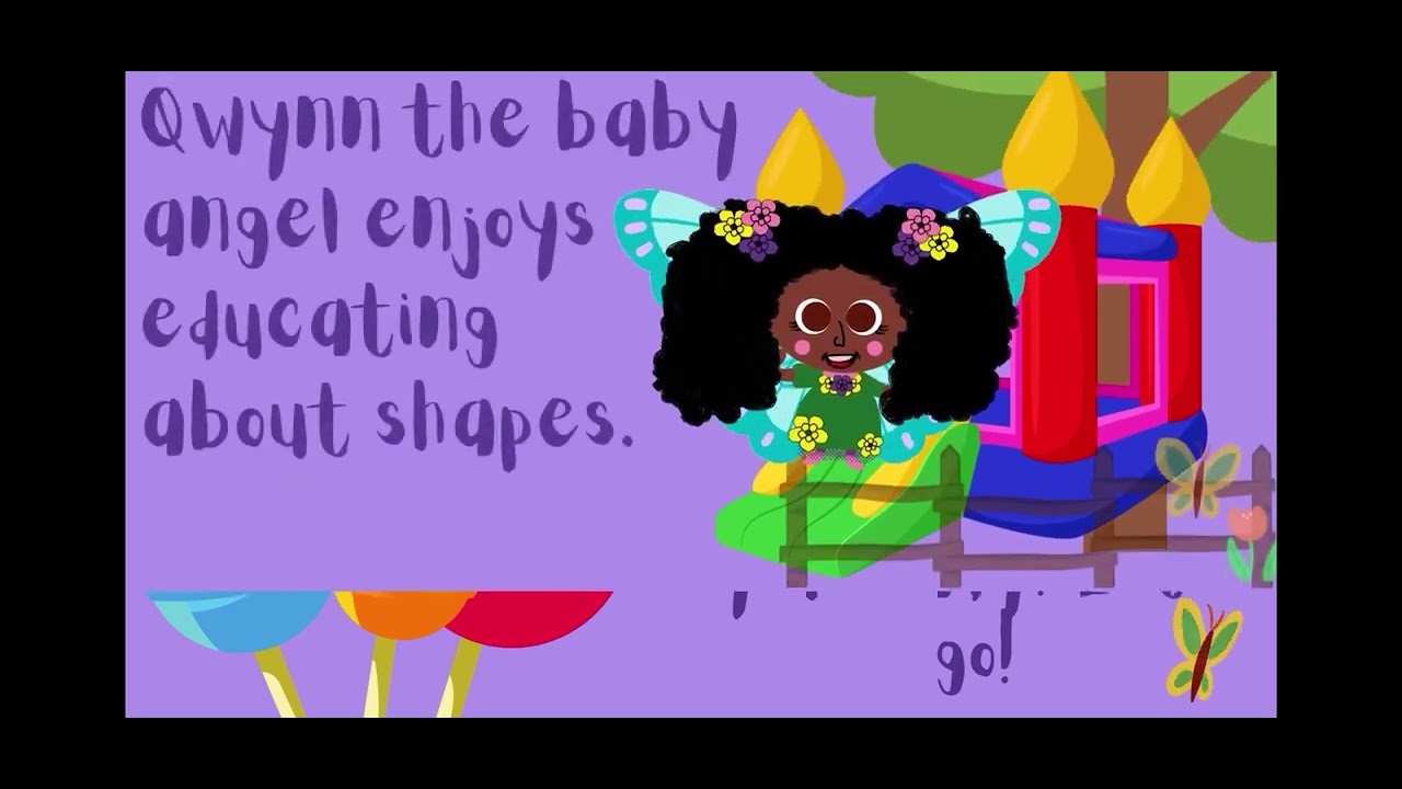 Qwynn The Baby Angel Shapes - YouTube
