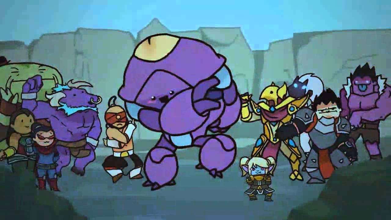 LoL Rift Herald Dancing | Arauto dançando - YouTube