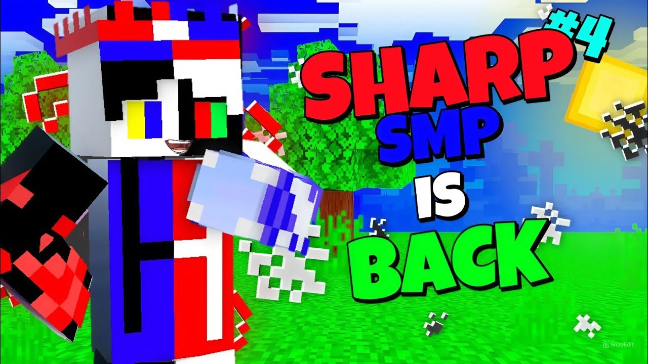 SHARP SMP IS BACK PART4🔥|| Minecraft || (DONT MISS)👀 - YouTube