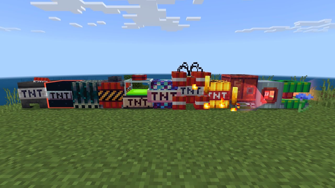 Minecraft add on showcase for More TNT! #minecraft - YouTube