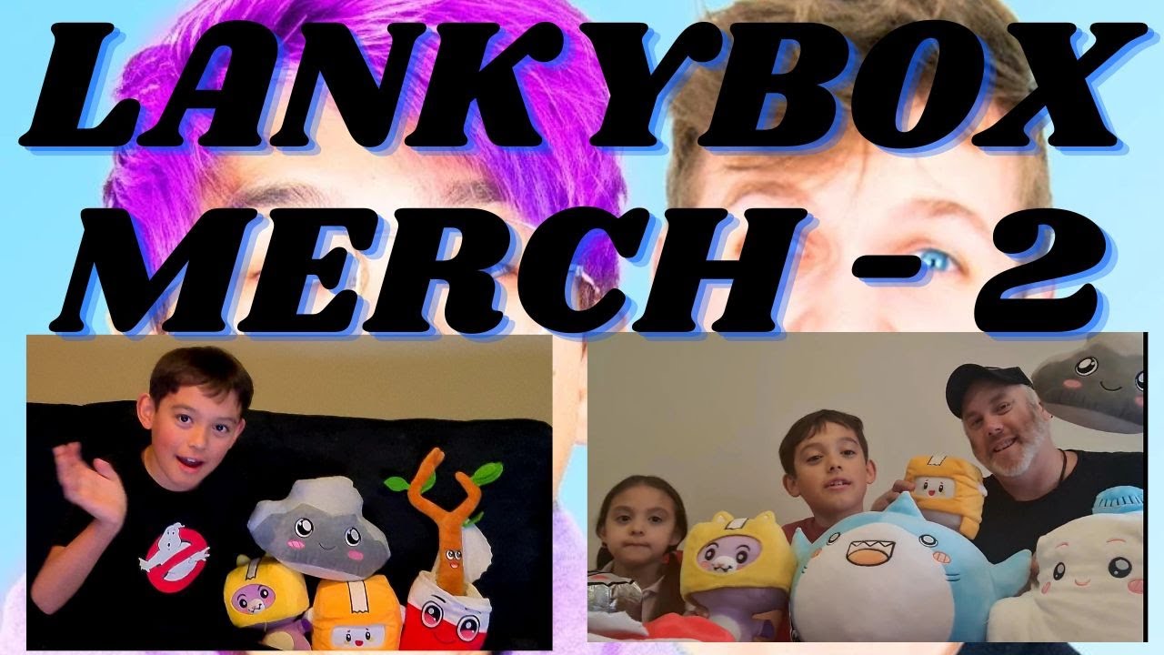Lankybox Merch unboxing Part 2 - YouTube