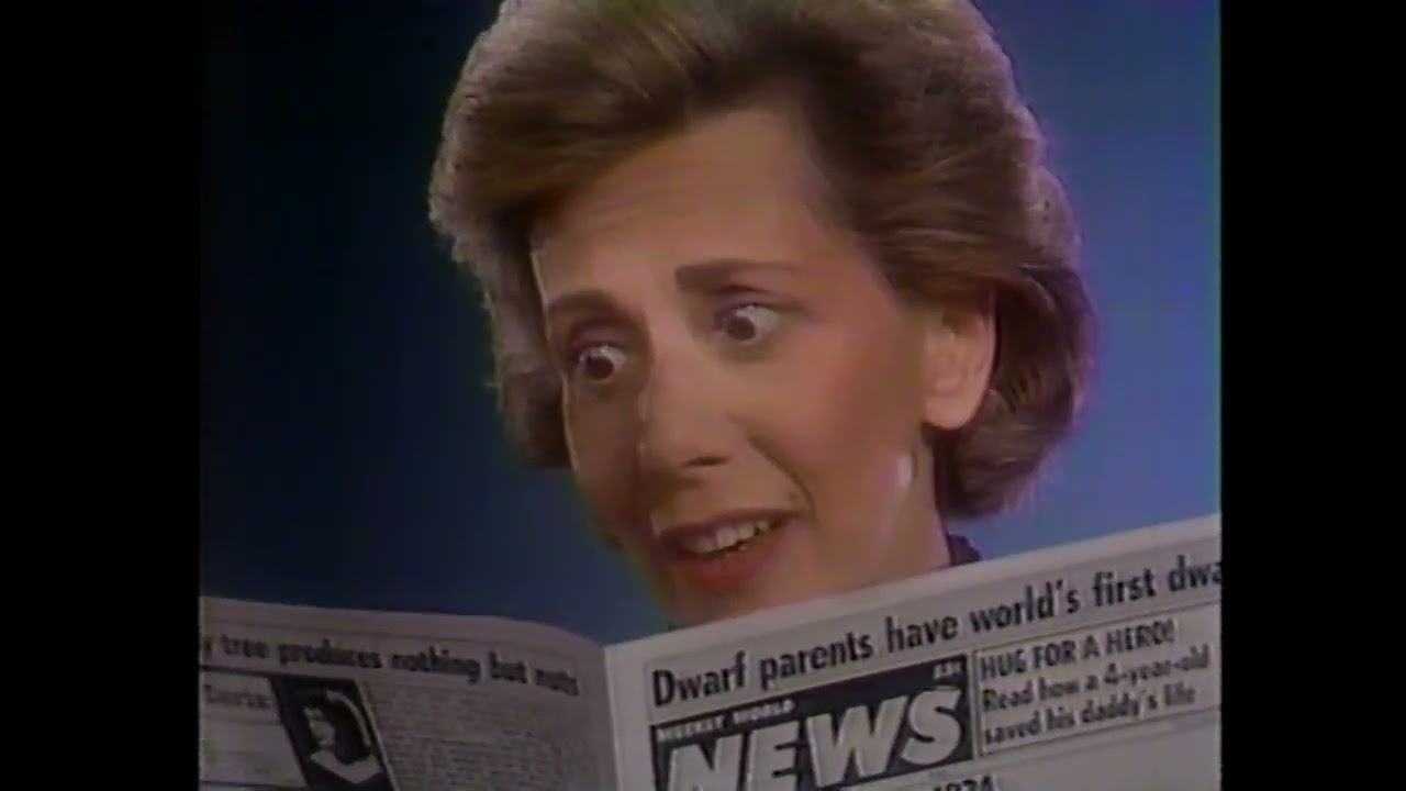 1985 Weekly World News commercial - YouTube