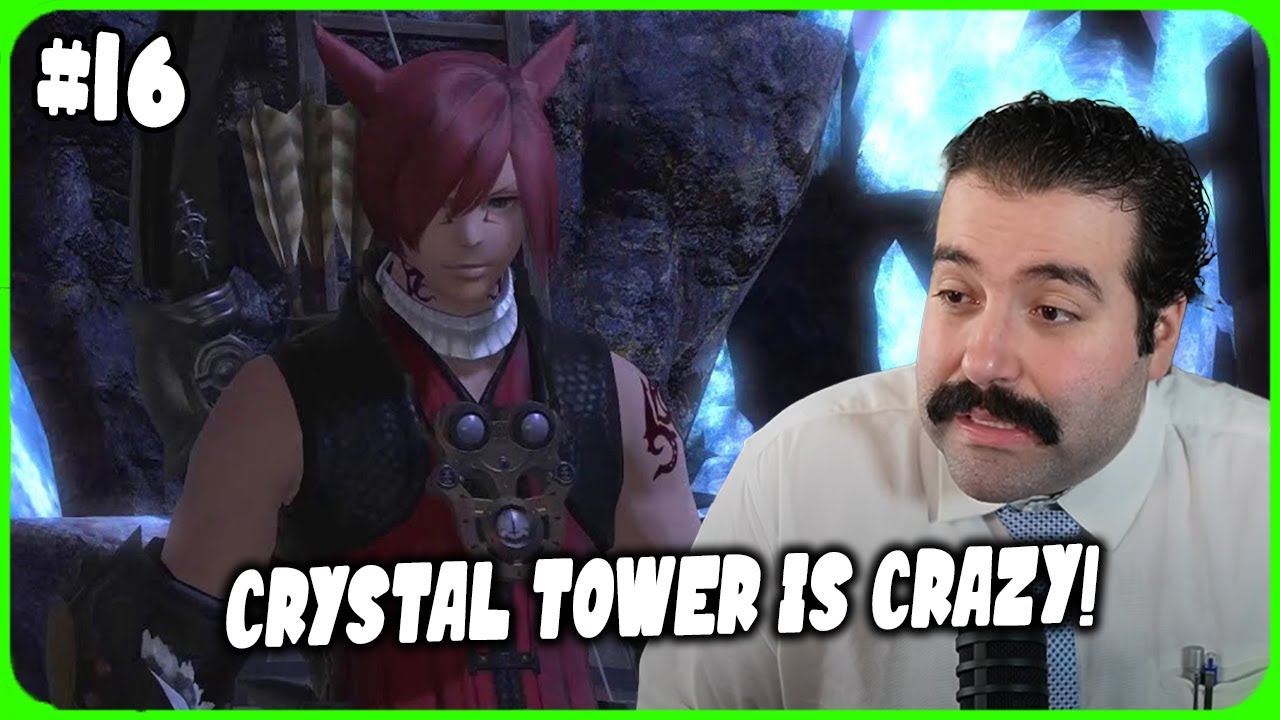 The Crystal Tower Quest With 24 People Is Crazy! - FFXIV Day 16 - YouTube