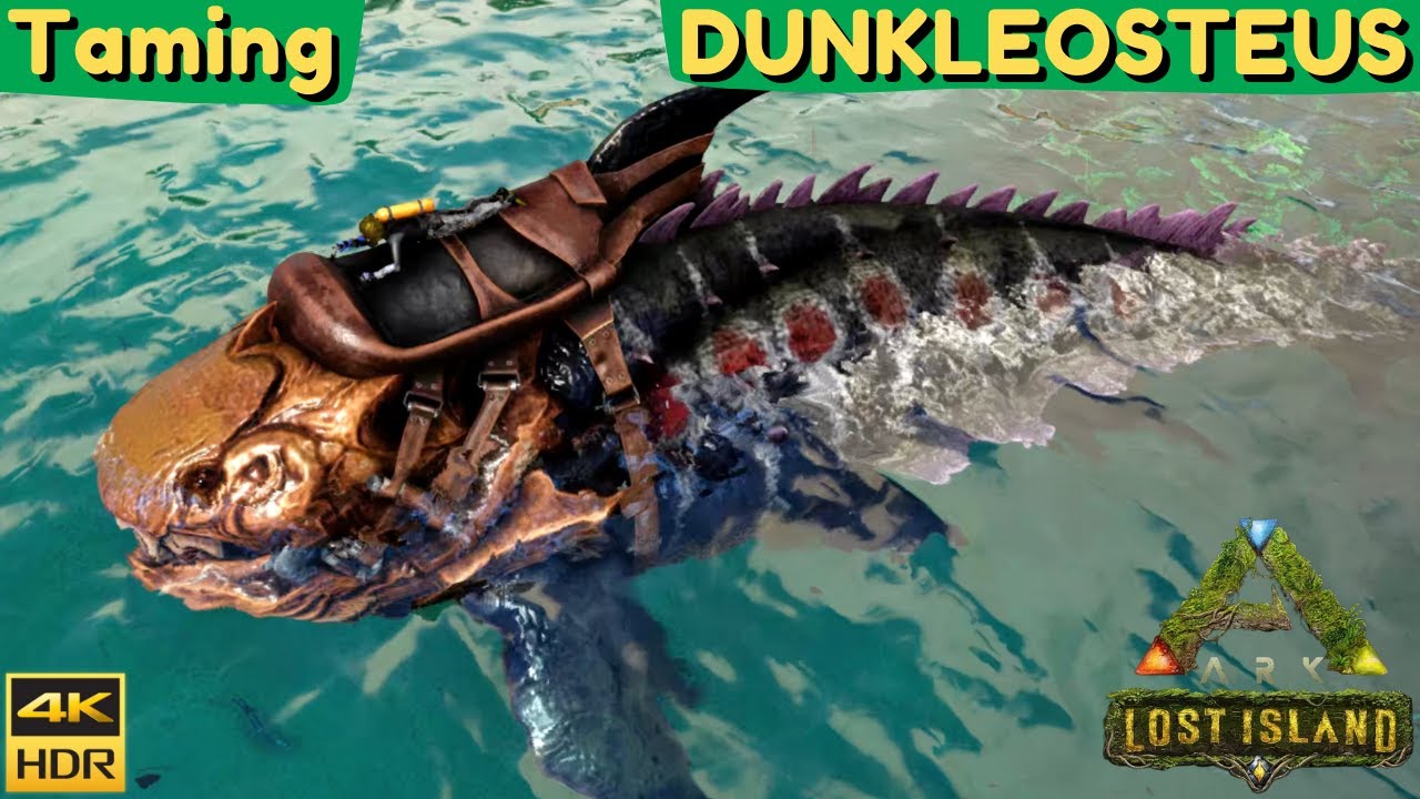 Ark - Lost Island : Dunkleosteus - YouTube