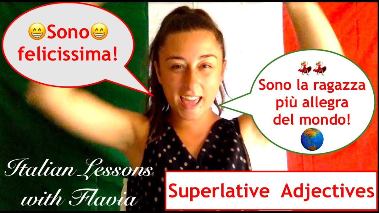 🇮🇹Italian Lessons Beginners - Superlatives - Italian Grammar 🇮🇹 - YouTube