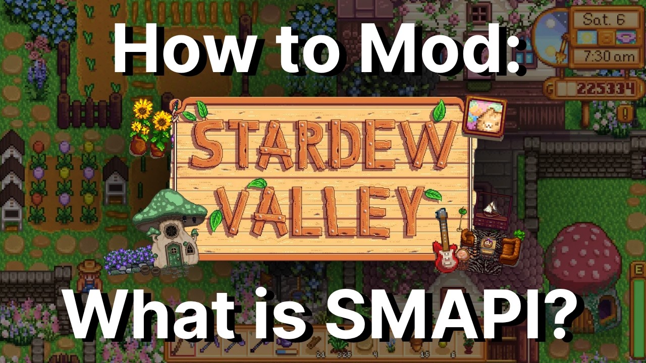 Modding Stardew Valley: SMAPI - YouTube