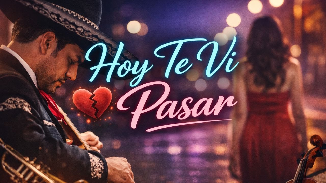 Hoy Te Vi Pasar | La ranchera que duele cuando el amor ya no te mira ...