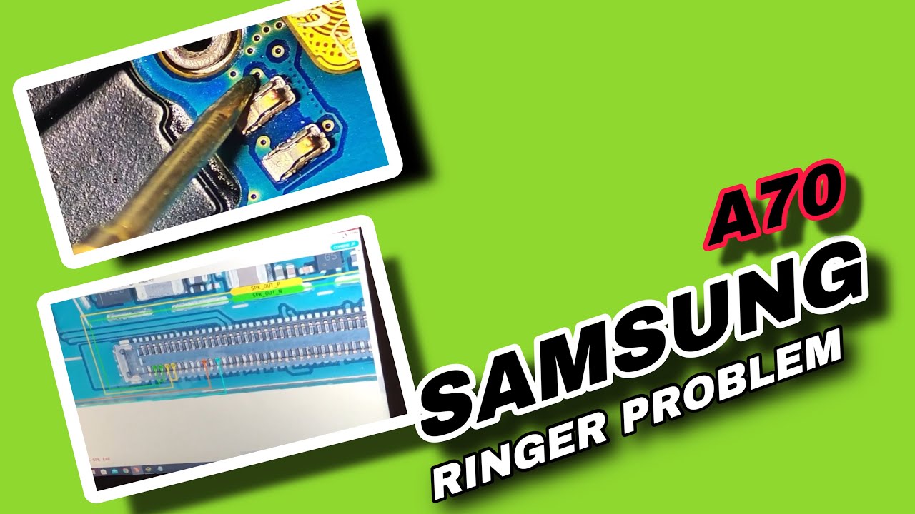Samsung a70 ringer problem fixed | #mobilephonerepair #samaung - YouTube